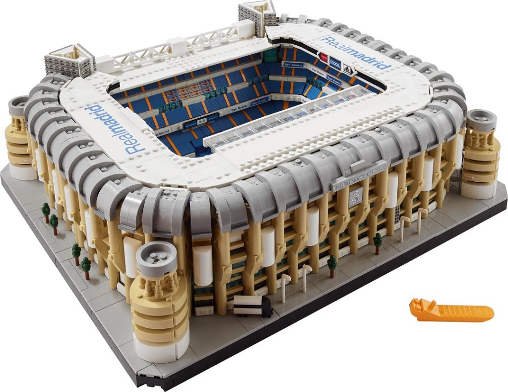 LEGO Pisca O Olho Aos Fãs De Futebol Com O Kit Santiago Bernabéu ...